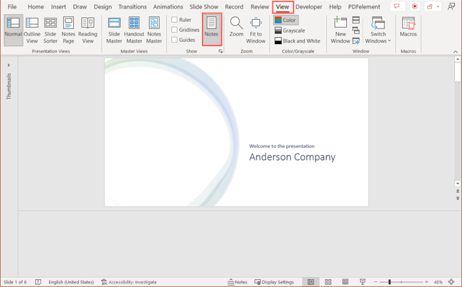 How to Print a PowerPoint with Notes