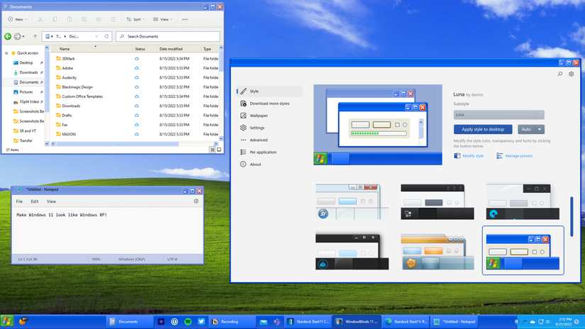 You Can Now Customize Windows 11's Look With WindowBlinds