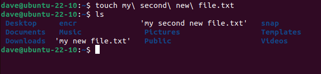 How to Deal With Spaces in Filenames on Linux