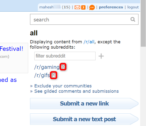 How to Block Subreddits on Reddit
