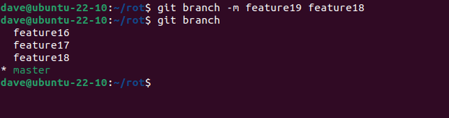 How to Rename a Branch in Git