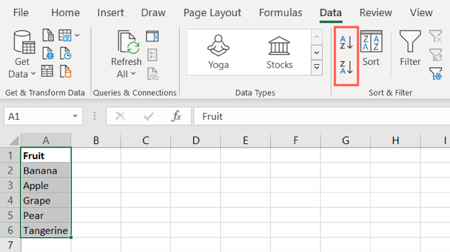 7 Ways to Sort Data in Microsoft Excel