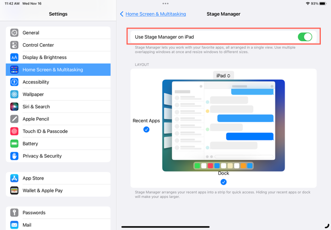 How to Use Stage Manager on iPad
