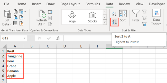 7 Ways to Sort Data in Microsoft Excel