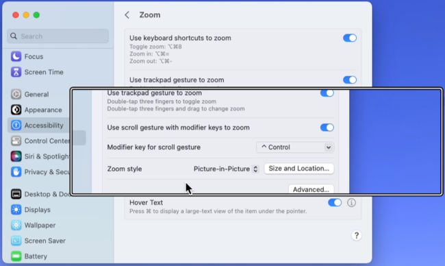 How to Zoom In or Out on a Mac