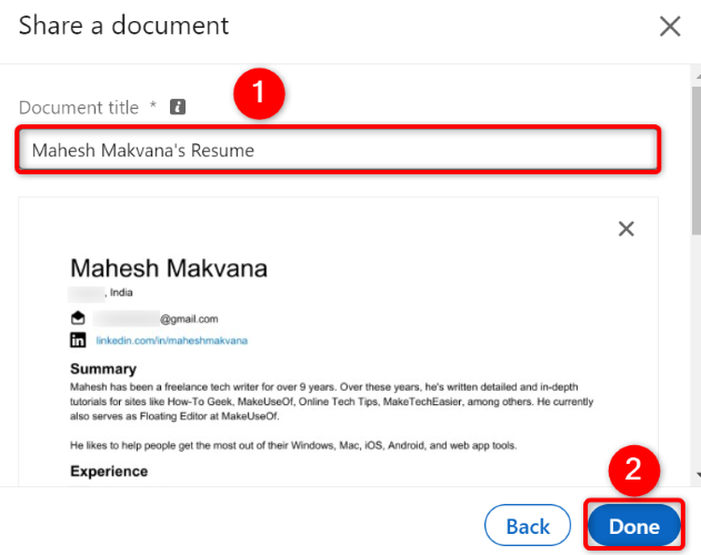 How to Add Your Resume on LinkedIn