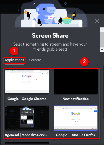 How to Share Your Screen on Discord