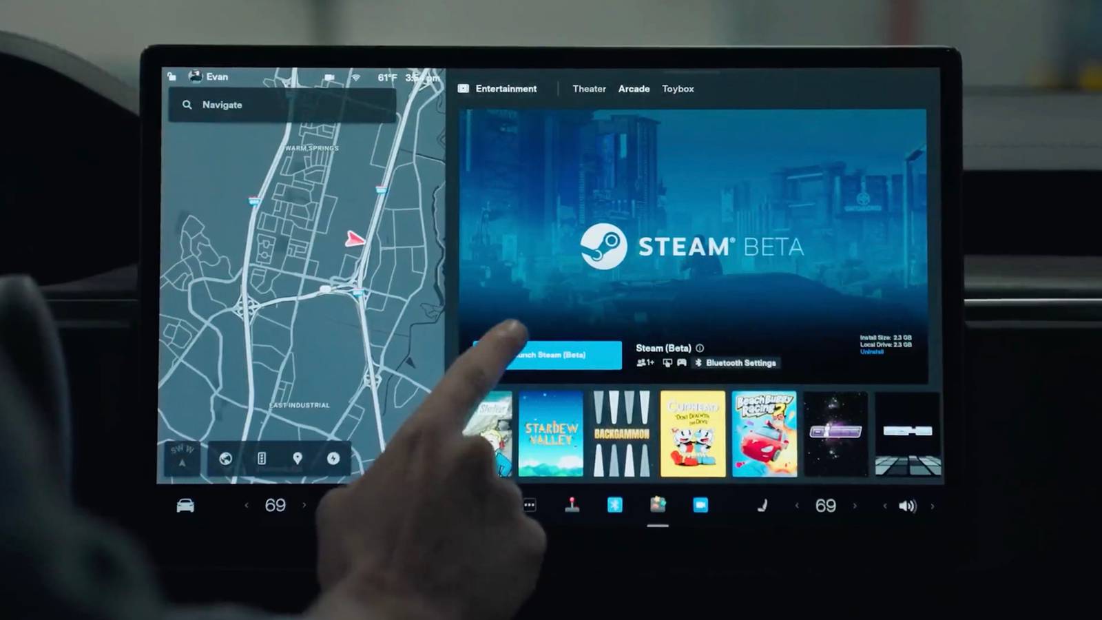 Your Tesla is Now a Gaming Rig After Latest Update