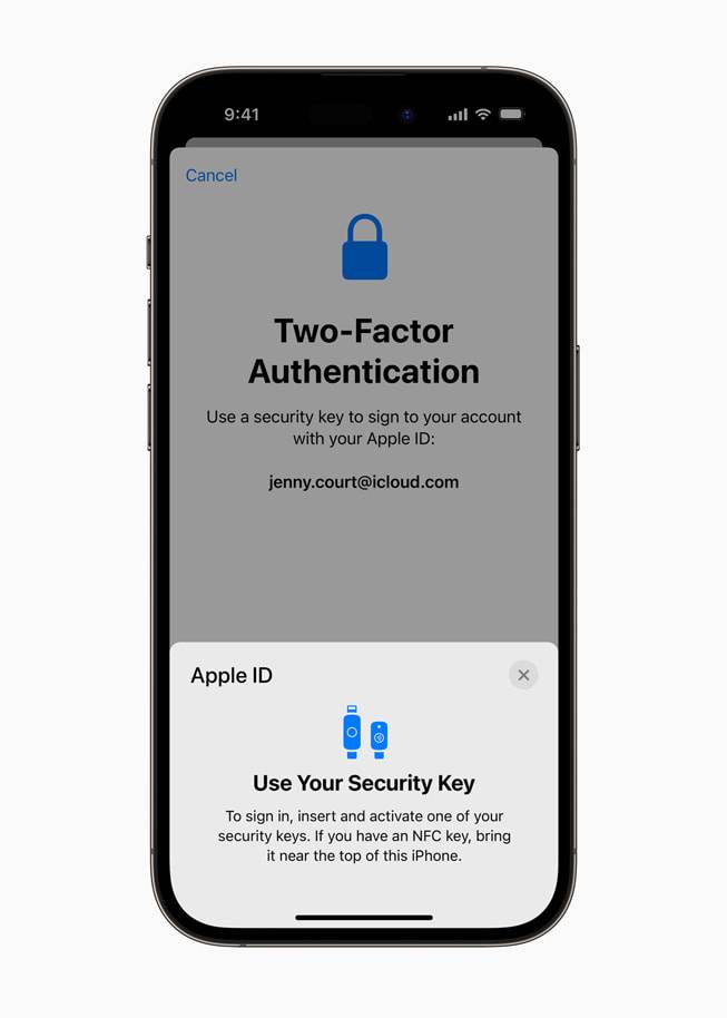 You Can Now Protect Your Apple Account With Hardware Keys