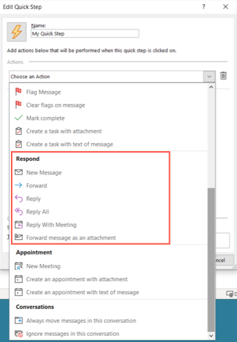 Save Time in Outlook With These 6 Custom Quick Step Examples