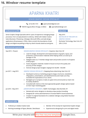 10 Google Docs Resume Templates to Land Your Dream Job