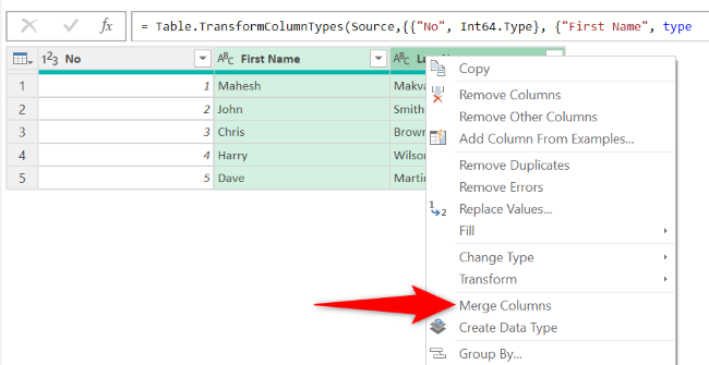 How to Combine First and Last Names in Microsoft Excel