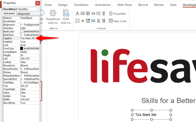 How to Insert a Check Mark or Checkbox in PowerPoint