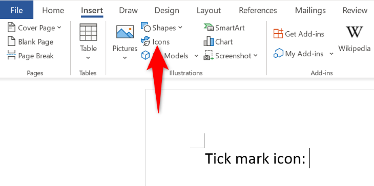 How to Add a Check Mark or Tick Mark in Word