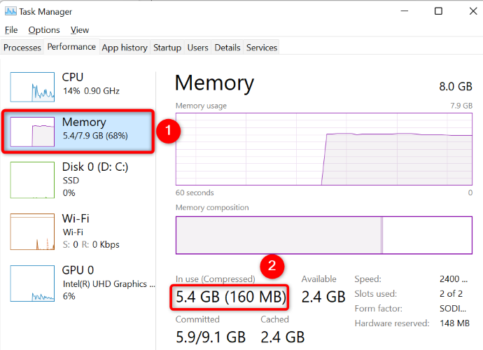 How to Enable or Disable Memory Compression in Windows 11