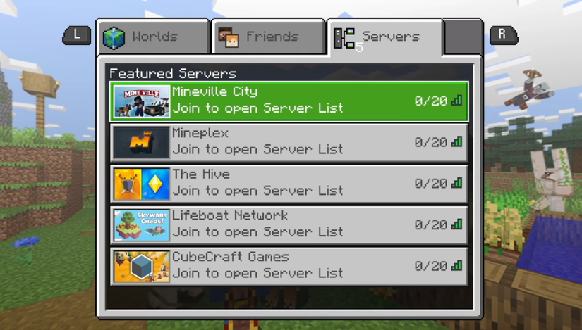 How to Join Any Minecraft Server on the Nintendo Switch