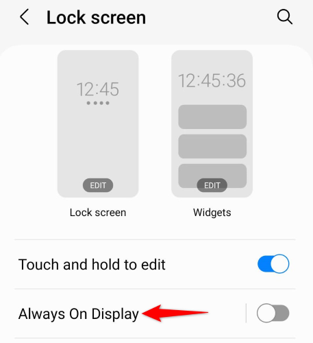 How to Turn On or Off the Always On Display for Android