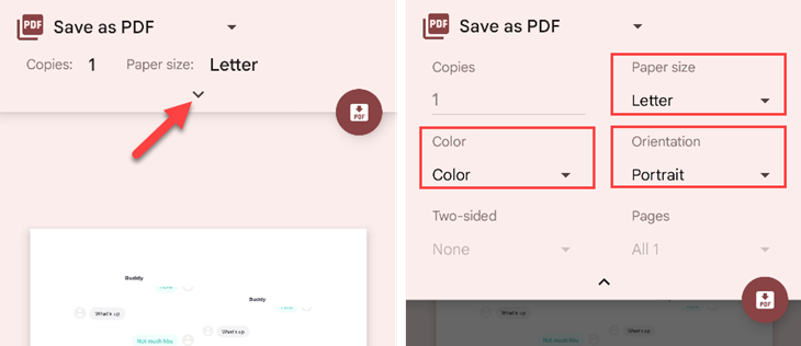 How to Print Text Messages From Android