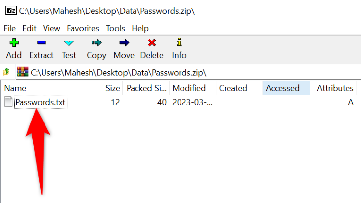 How to Password Protect a Text File on Windows