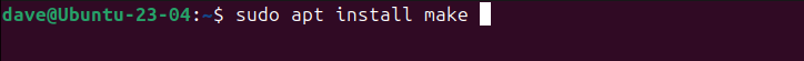 How to Fix "make: command not found" Error in Ubuntu