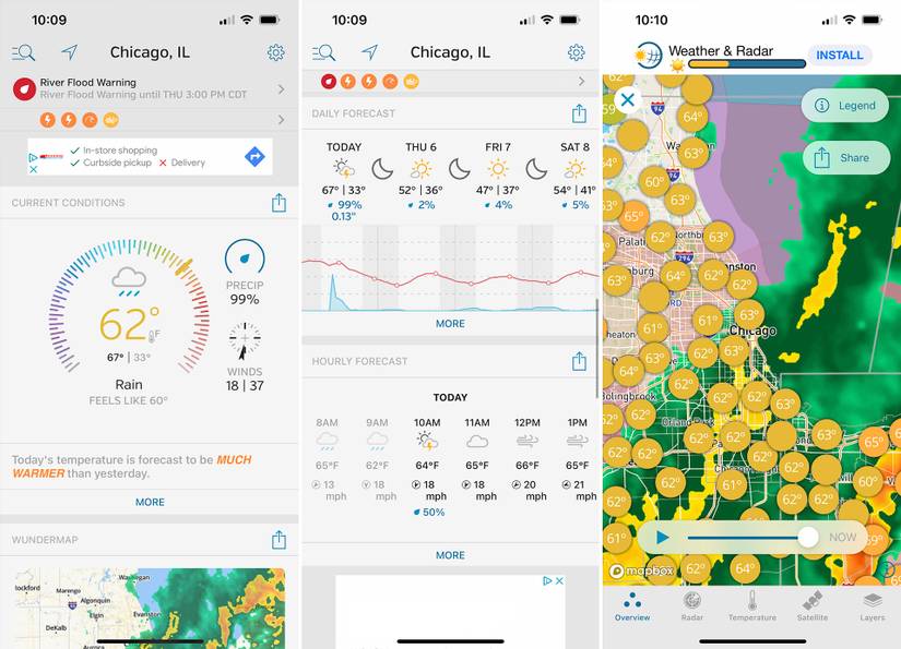 The Best Weather Apps for iPhone