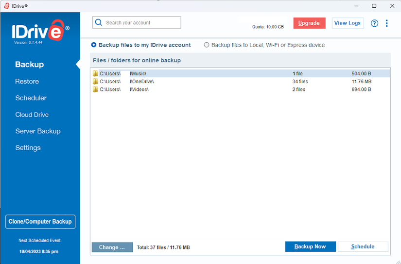 IDrive Review: A Great Storage and Backup Combo