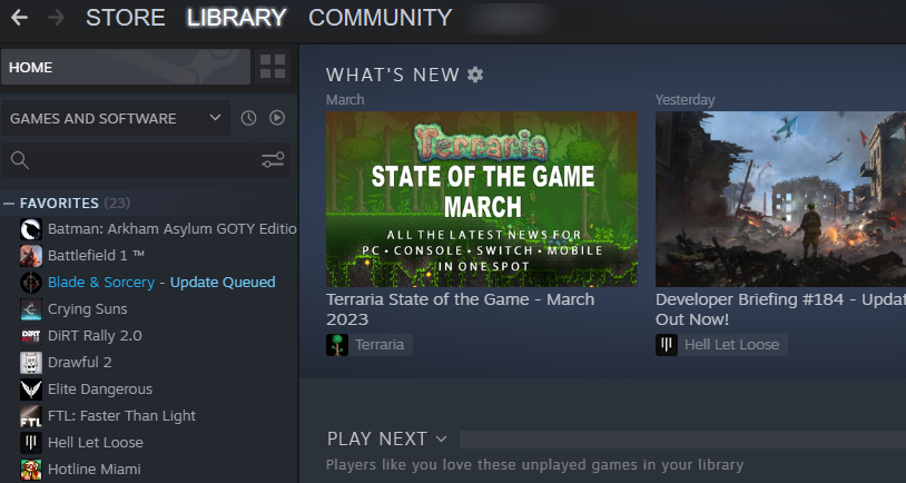 Steam Library Running Away From Your Mouse? Here's the Fix