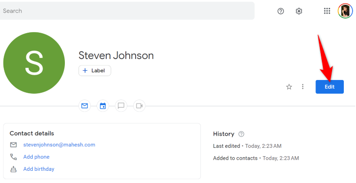How to Find and Edit Contacts in Gmail