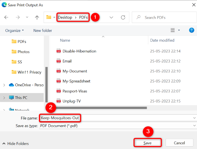 How to Print to PDF on Windows 11