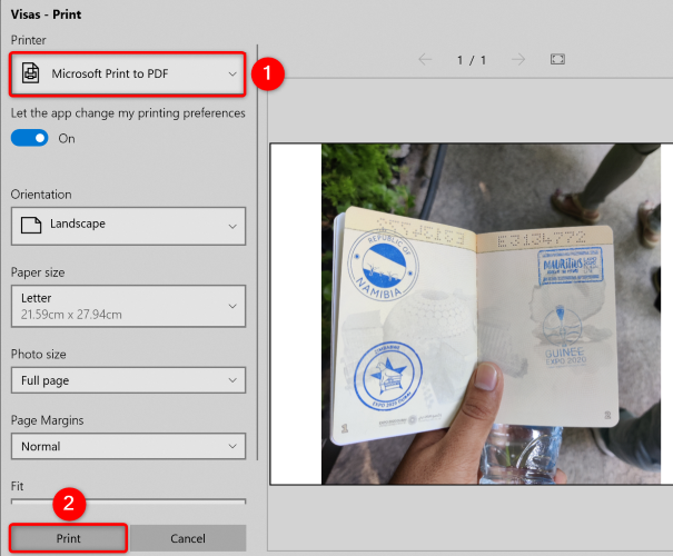 How to Print to PDF on Windows 11