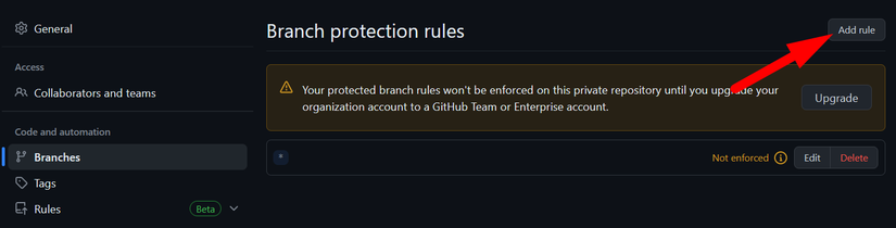 How to Set Up and Maintain GitHub Branch Protection Rules
