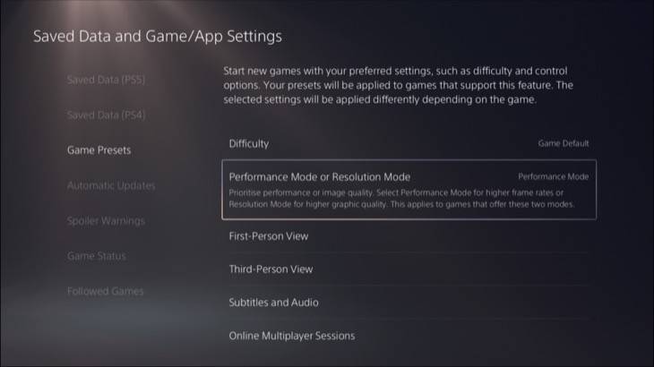 Optimize Your Xbox or PS5: Performance, Quality, and Resolution Mode