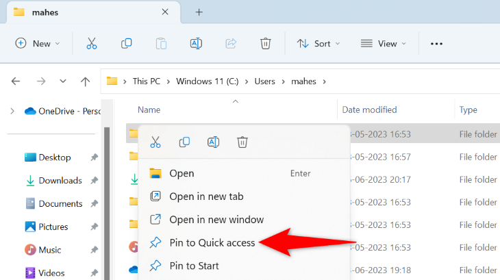 How to Bring Back a Missing Quick Access Menu in Windows 11