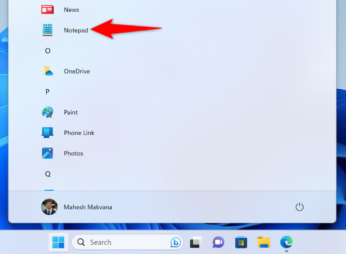 11 Ways to Open Notepad in Windows
