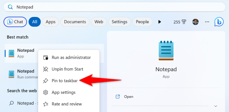 11 Ways to Open Notepad in Windows