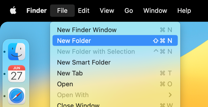 How to Make a Folder on a Mac