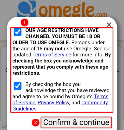 How to Flip the Camera on Omegle