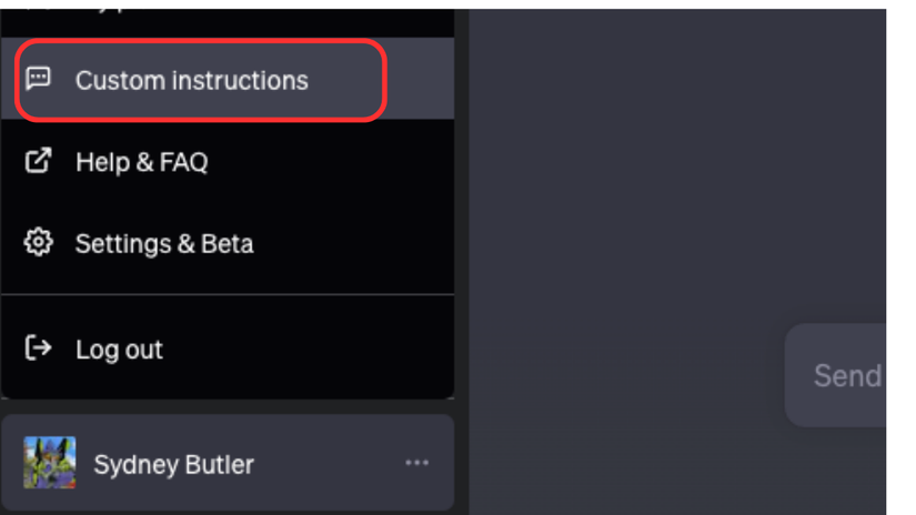 Build a Personal AI Assistant with ChatGPT's Custom Instructions