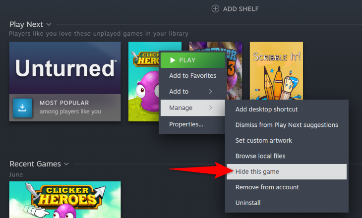 How to See Hidden Games on Steam
