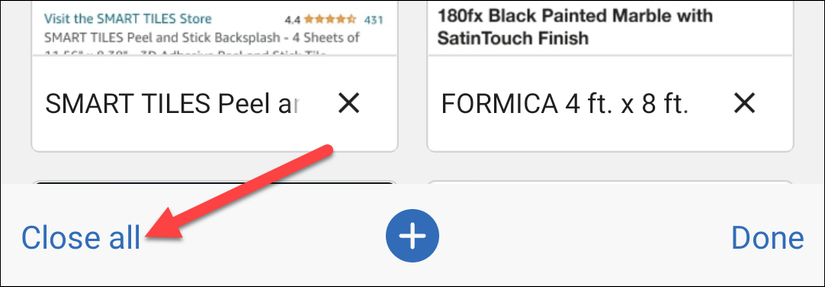 How to Close Tabs on Android