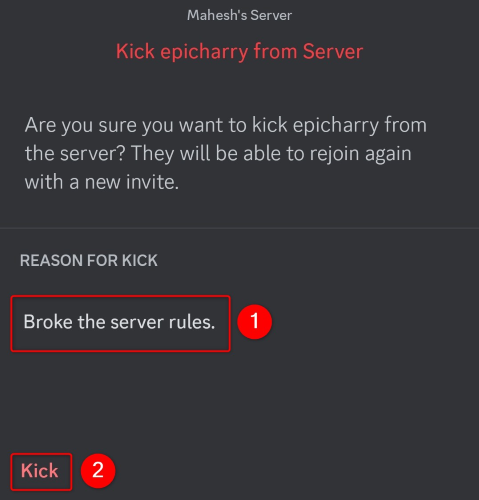 Does Discord Notify When You Kick Someone?