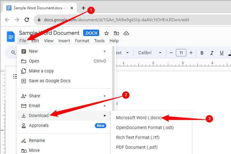 How to Import a Word Document into Google Docs