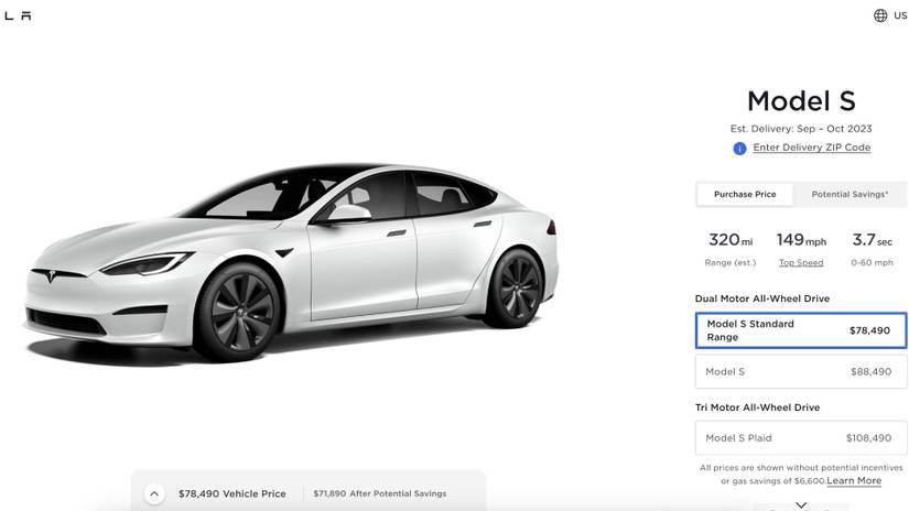 Tesla Debuts More Affordable Model S and X With Shorter Ranges