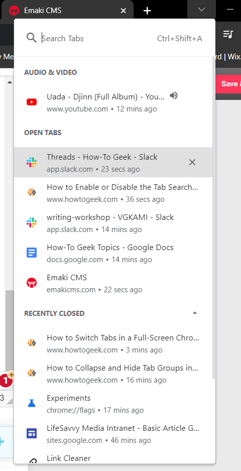 Tabs in Chrome: 10 Power User Tips and Tricks