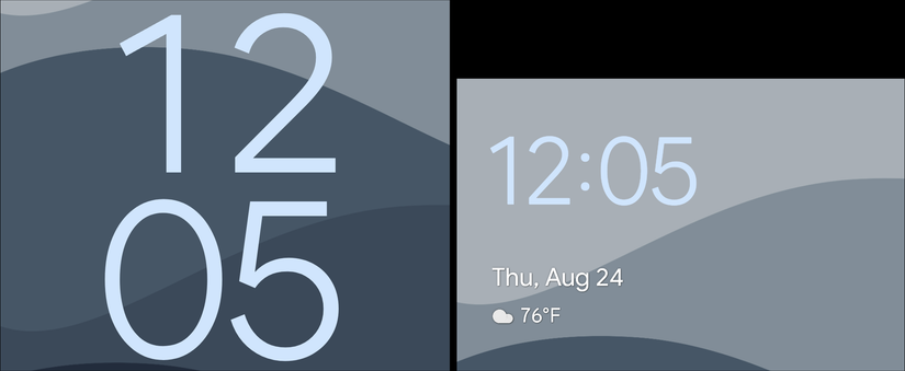 How to Customize the Clock on the Android Lock Screen