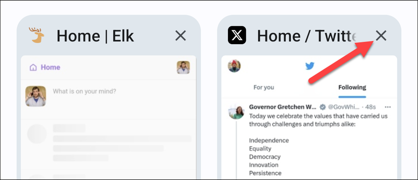 How to Close Tabs on Android