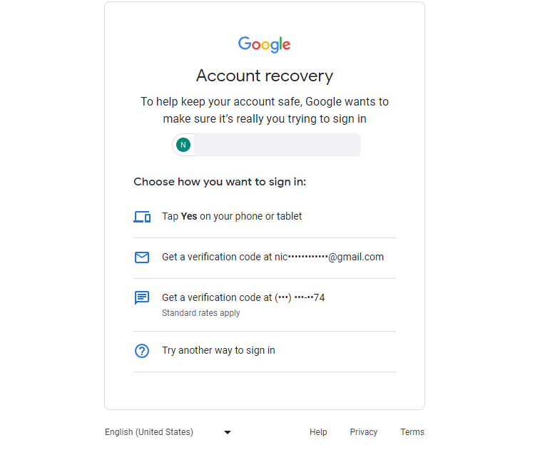 How to Recover Your Forgotten Gmail Password