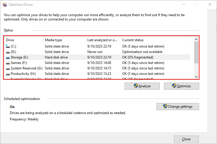 How to Defragment Your Hard Drive on Windows 10