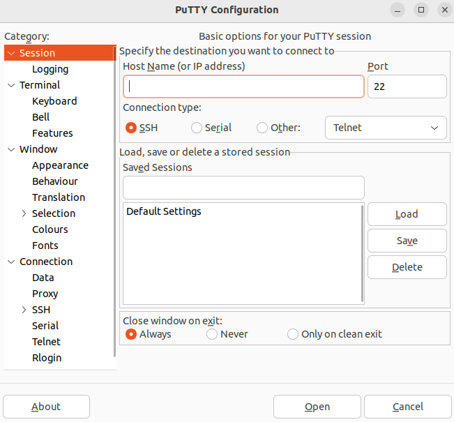 How to Install PuTTY on Linux