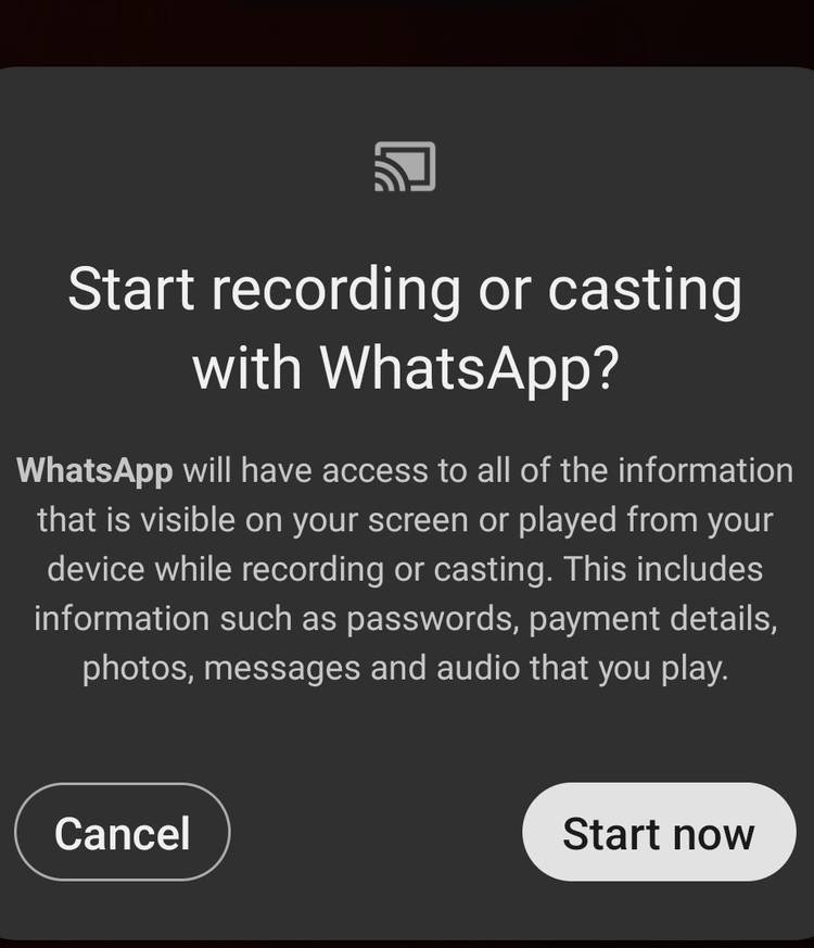 How to Share Your Screen Using WhatsApp